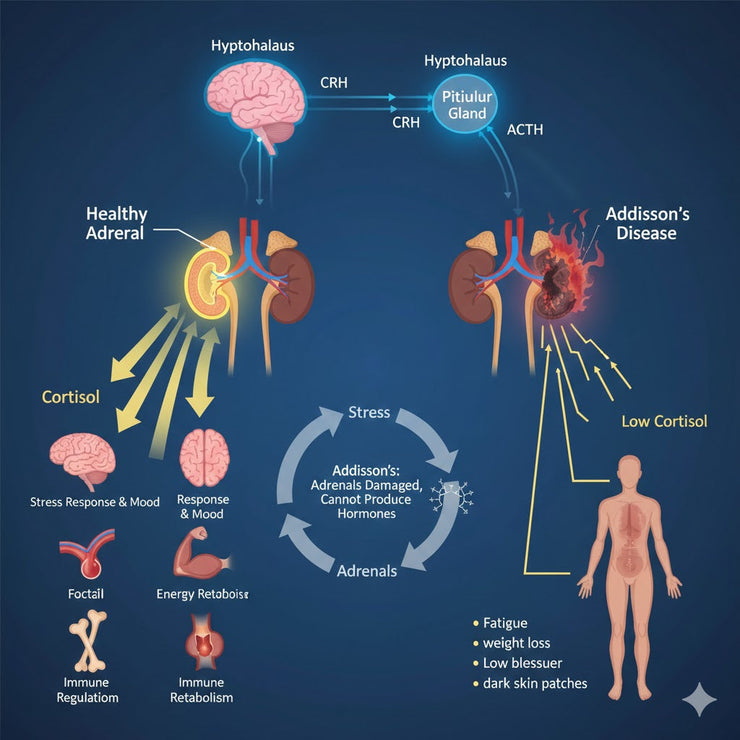 Cortisol & Addison’s Disease: Why This “Stress Hormone” Really Matters ...